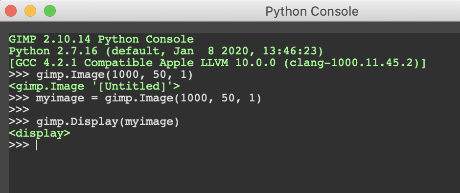 Python and GIMP 1 - 知乎