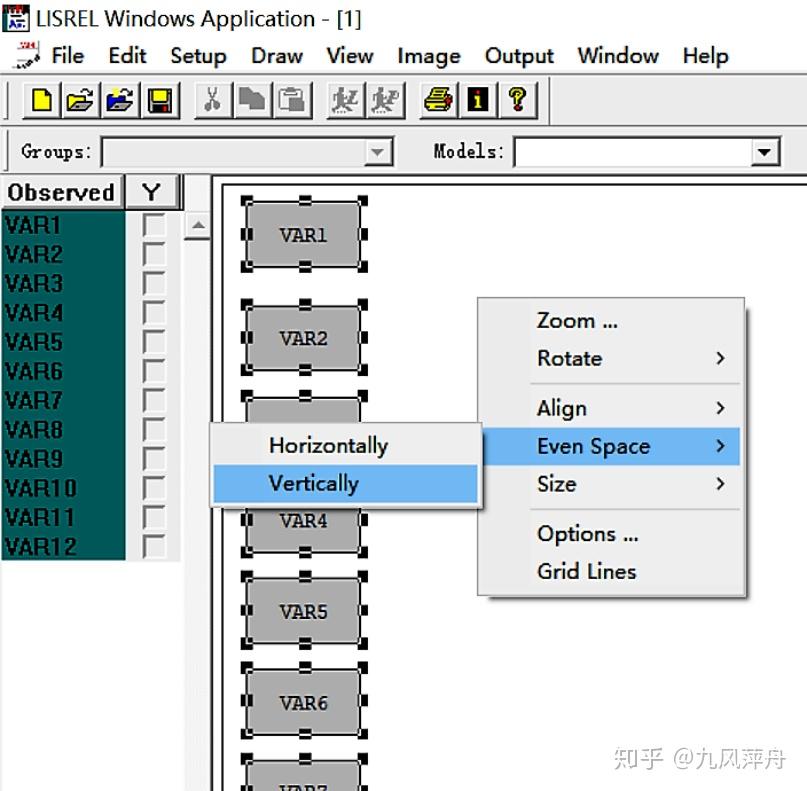 使用lisrel点击操作做验证性因子分析 - 知乎