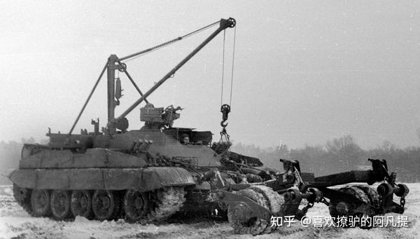 编号17：T-55主战坦克（第六部分）-衍生车型：装甲工程师车辆、工程清障车、扫雪车 - 知乎