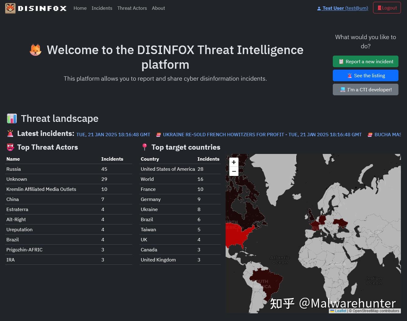 DISINFOX: 一个开源威胁情报交换平台，提供有关虚假信息和影响力行动的情报 - 知乎