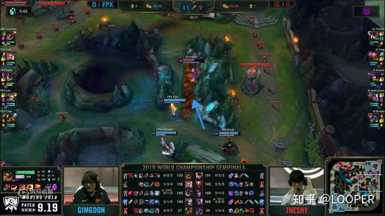 S9半决赛FPX3:1击败IG比赛复盘分析 - 知乎