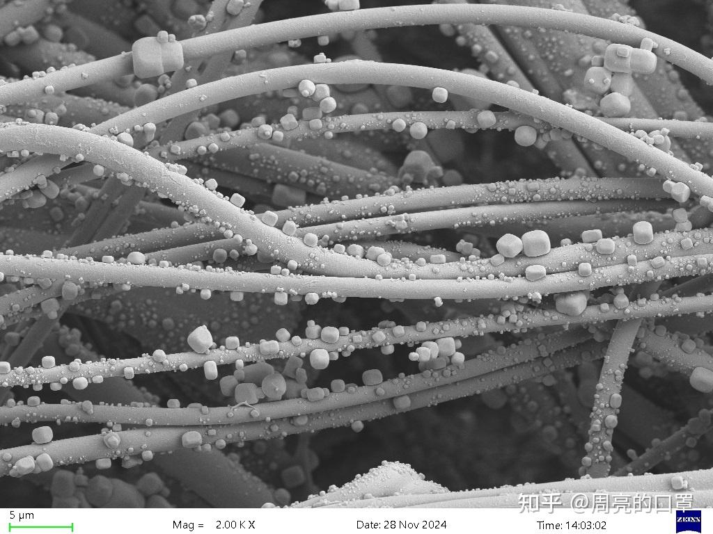 支米 9541经过TSI 8130 氯化钠负载测试后的扫面电子显微镜照片 - 知乎