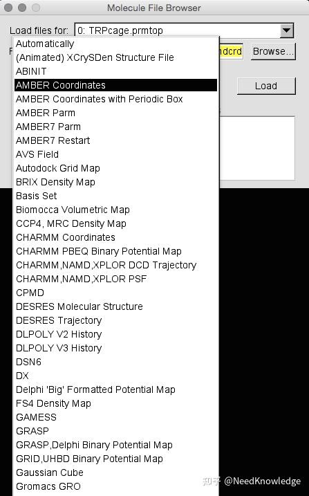 Using VMD with AMBER - 知乎