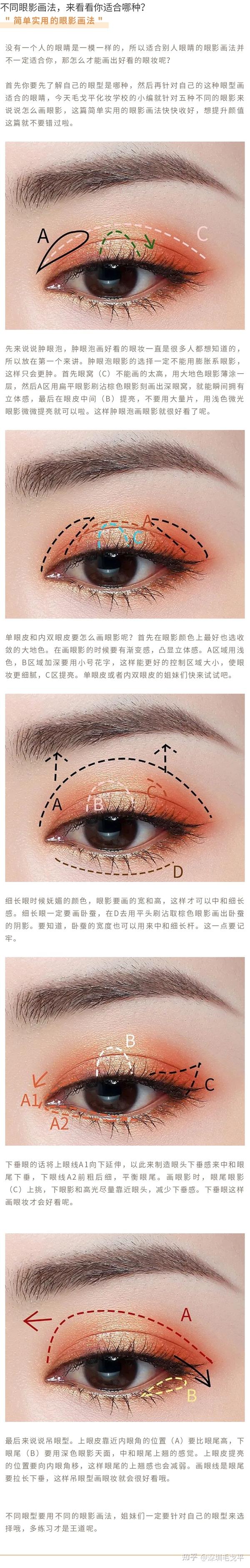 毛戈平美妆学院公开课|简单实用的眼影画法 - 知乎