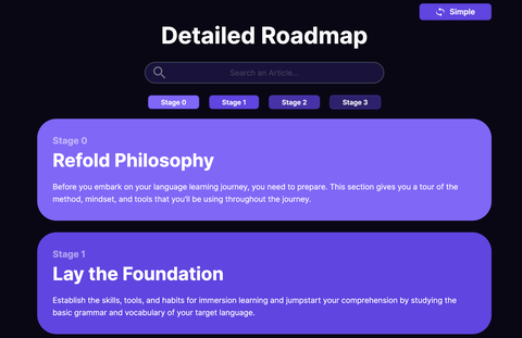 从 0 开始学外语：Refold 路线图（简化版） - 知乎