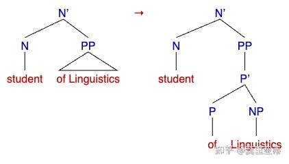 如何画句法学中各种成分的树状图及其对应框状图 - 知乎