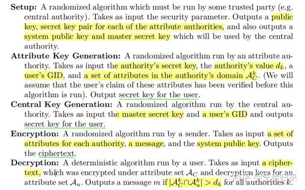 多权威的属性基加密（Multi-authority Attribute Based Encryption） - 知乎