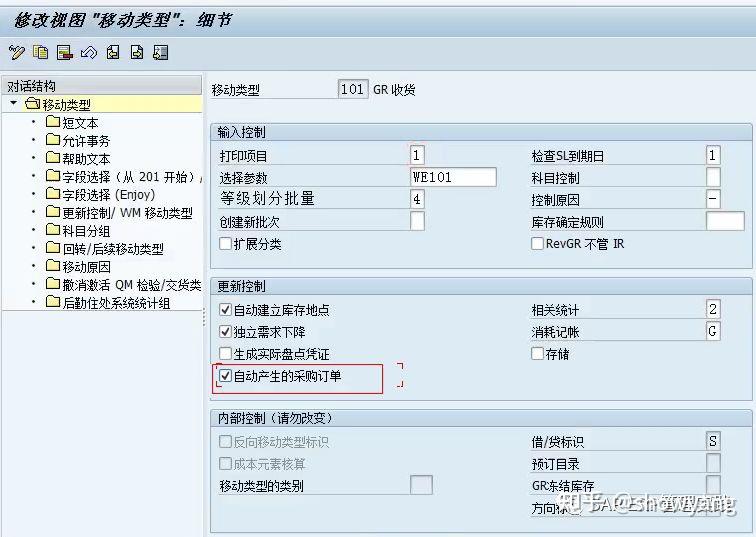 SAP 收货自动创建采购订单方案