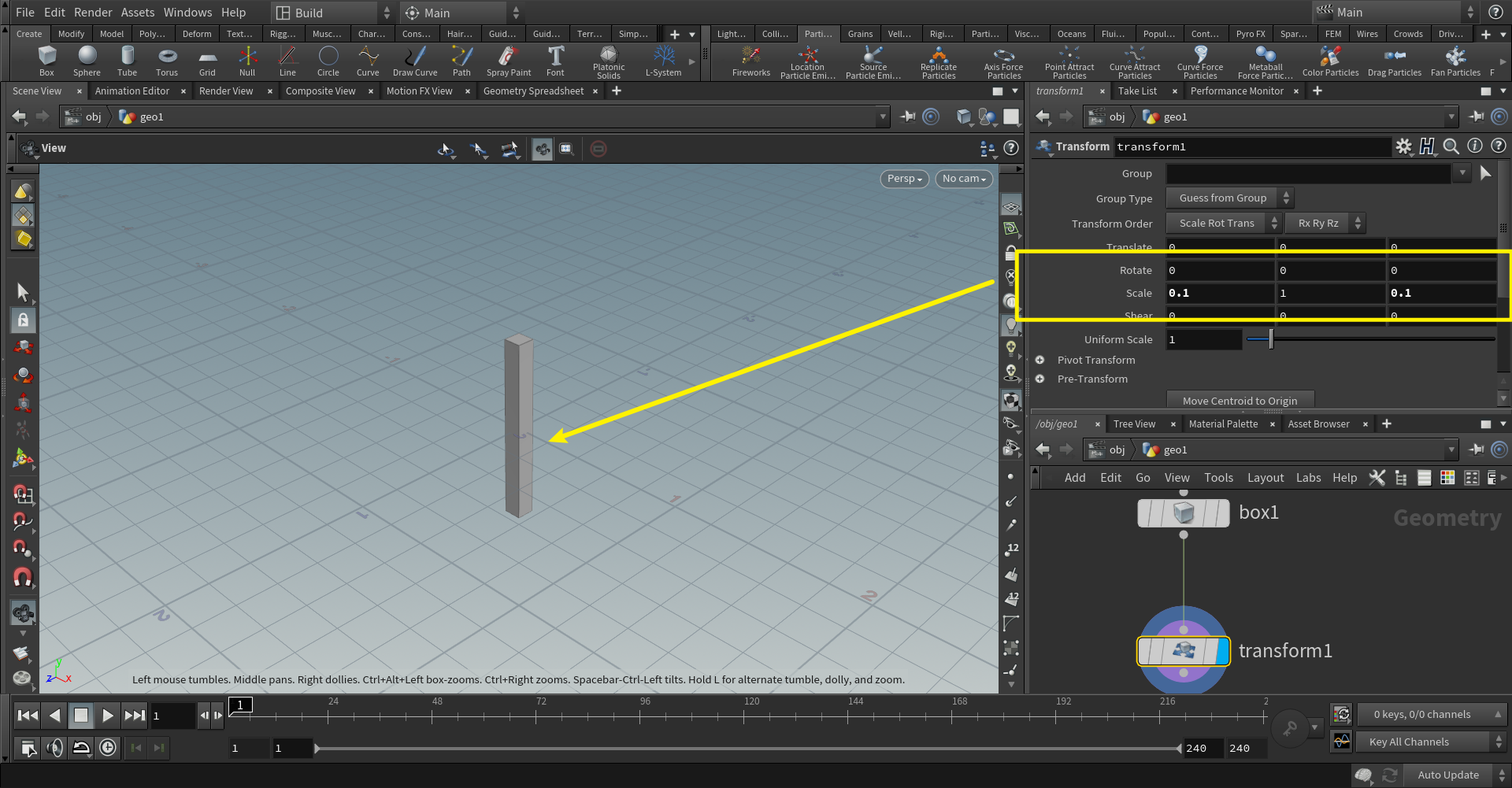 【Free Bird/Houdini教学】1.houdini界面介绍与简单的几何体生成 - 知乎
