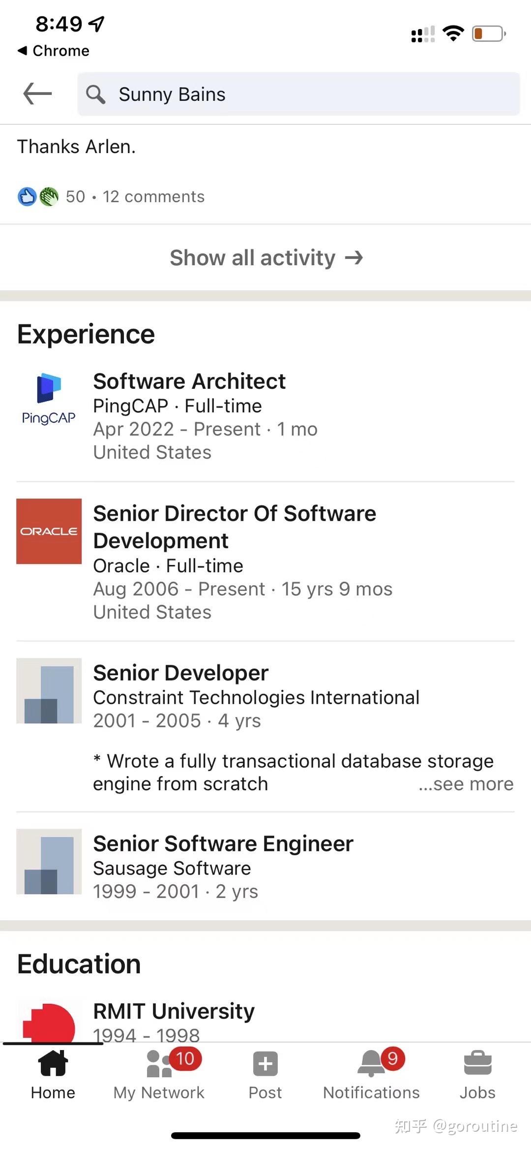 MySQL core team 的核心成员，InnoDB 的研发负责人 Sunny Bains 加入 PingCAP - 知乎