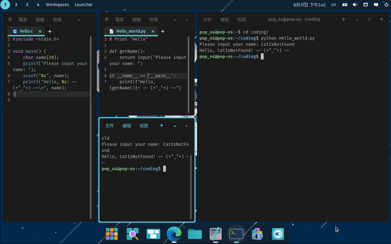 [系统体验] Pop_OS! 全新 Cosmic 桌面环境测试体验 - 知乎