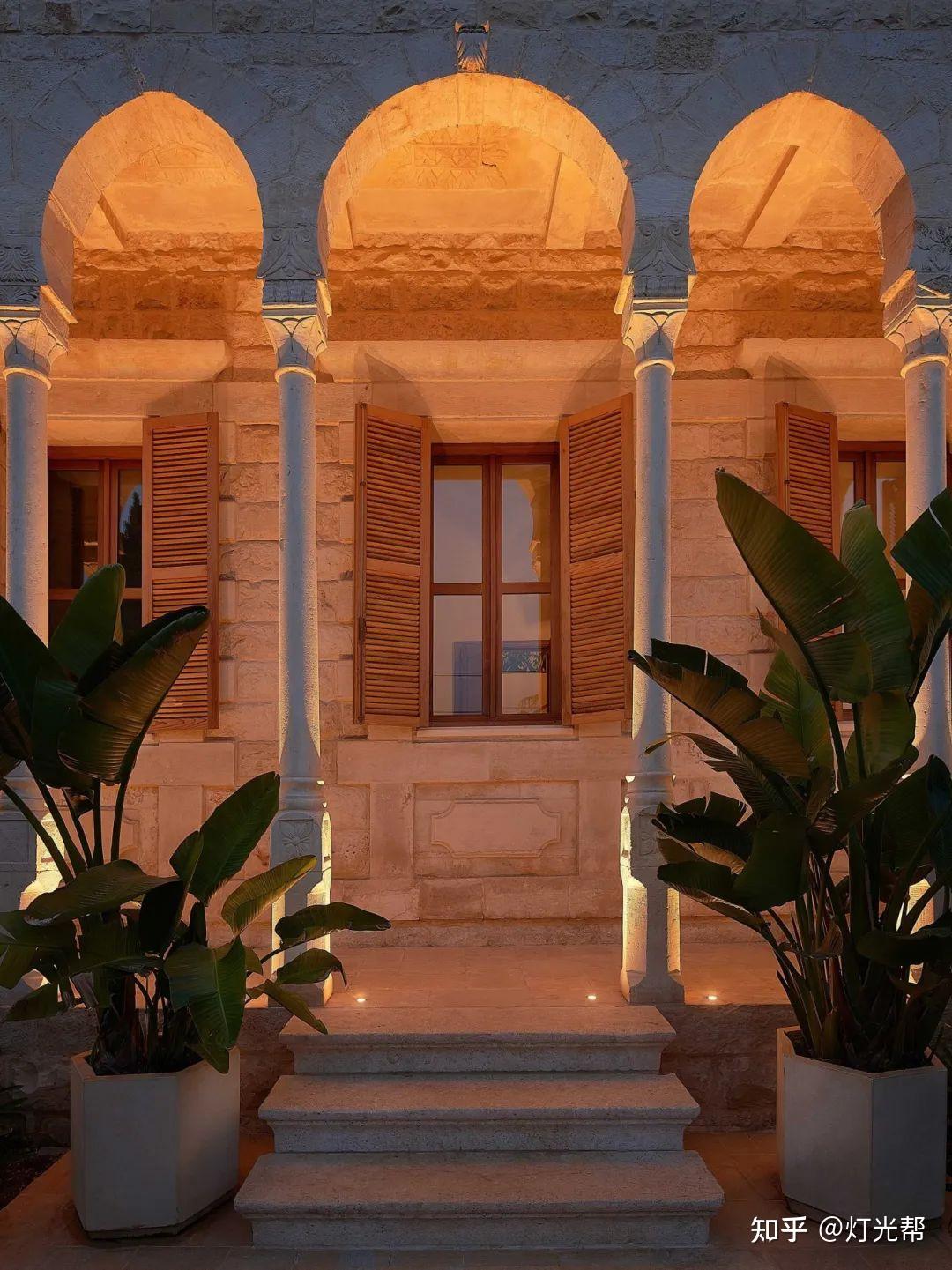 黎巴嫩Dar Zefta建筑立面照明赏析 - 知乎