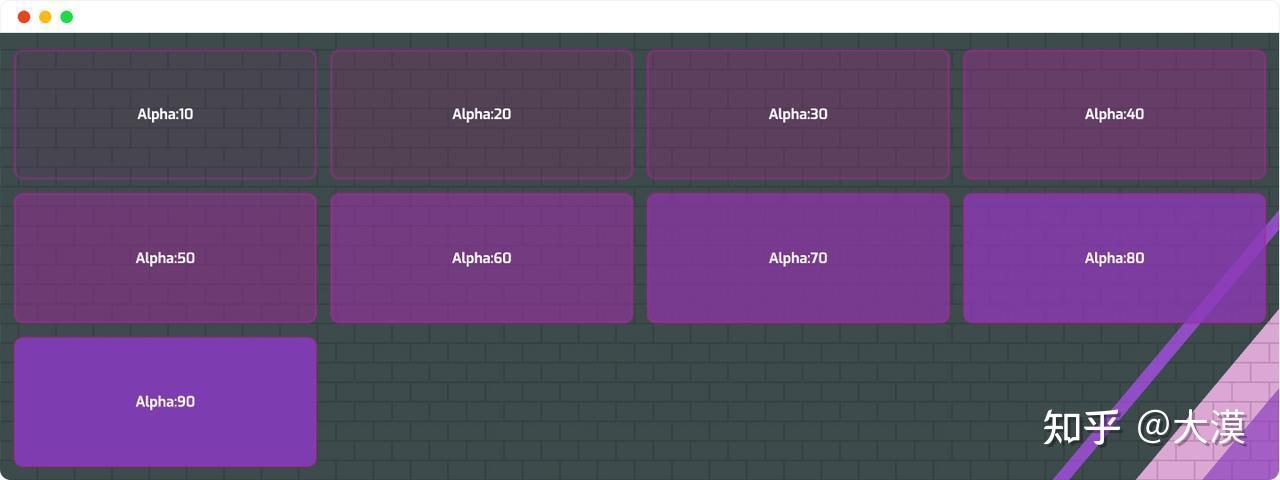 CSS 颜色设置透明度的新姿势 - 知乎