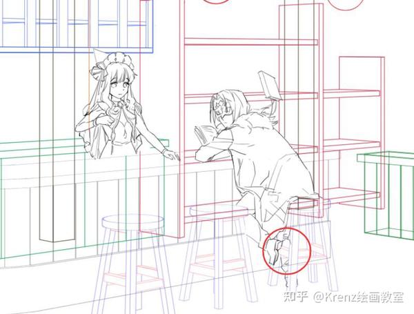 Krenz绘画教室【优秀作业心得】基础透视与结构-0121 - 知乎