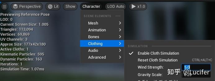 UE5 Chaos布料制作详解 - 知乎
