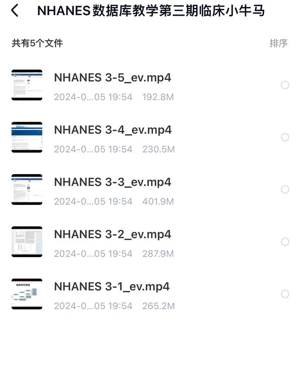 NHANES数据库学习资料分享 - 知乎