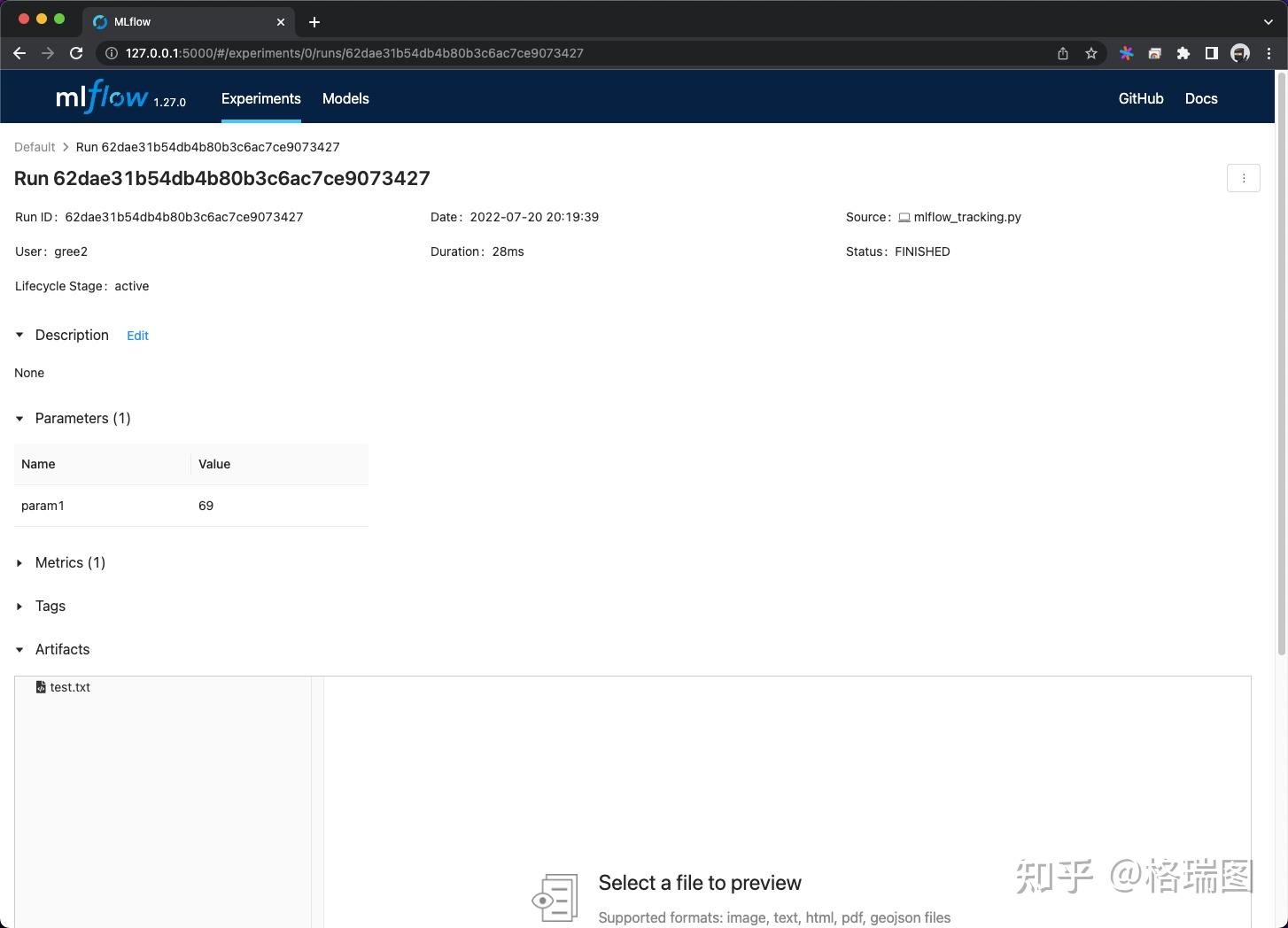 MLflow-0002-快速入门 - 知乎
