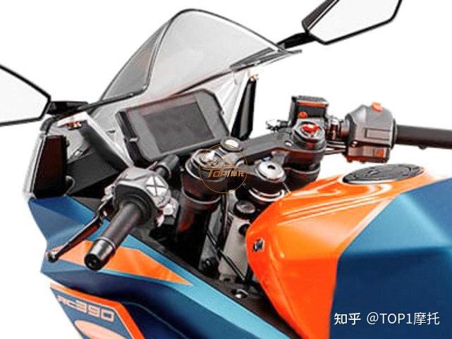 KTM RC390新款官图曝光 加入全彩仪表 可调节的前叉 - 知乎