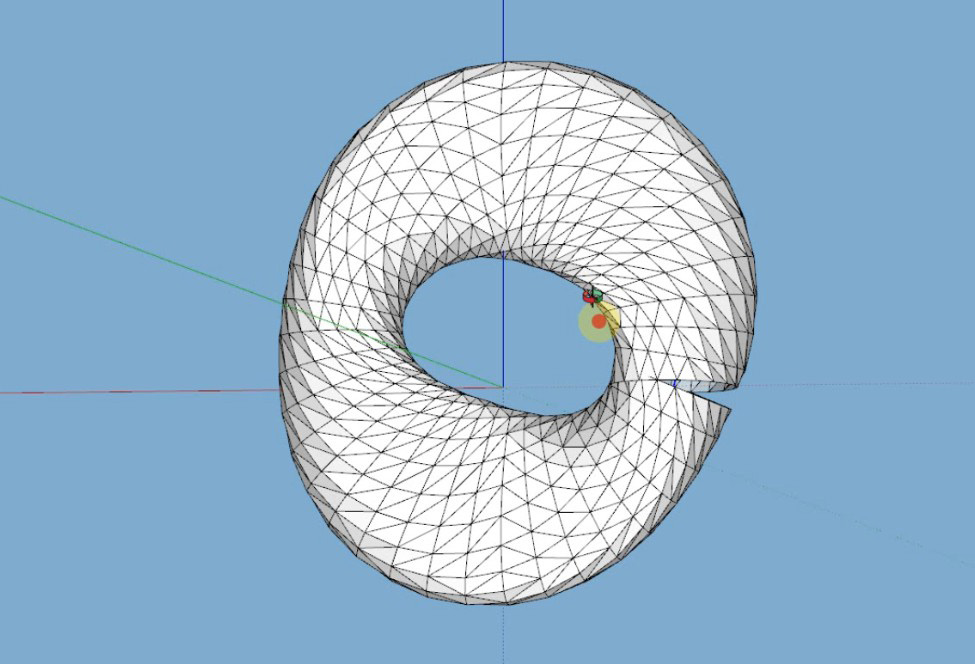 莫比乌斯环SketchUp建模机制解读 - 知乎