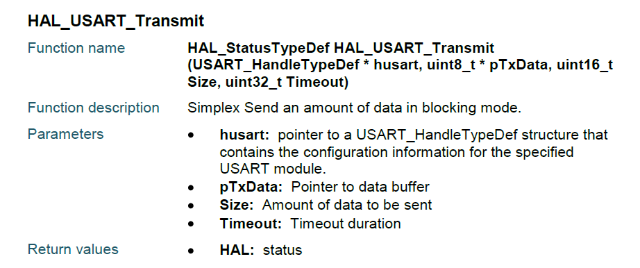 STM32 HAL库串口发送函数HAL_UART_Transmit()分析 - 知乎