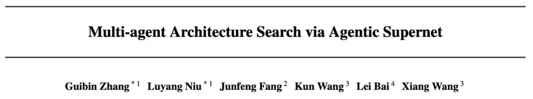 ICML 2025 Oral | NAS老树开新花，NUS提出智能体超网，成本狂降55% - 知乎