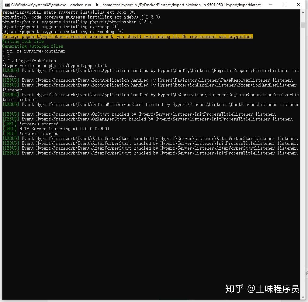 WIN10 Docker 环境下安装Hyperf，高性能PHP协程框架 - 知乎