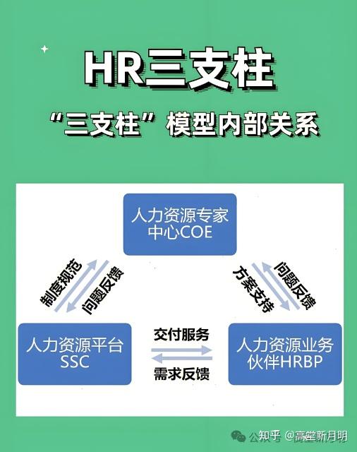 人力资源三支柱模型详解 - 知乎