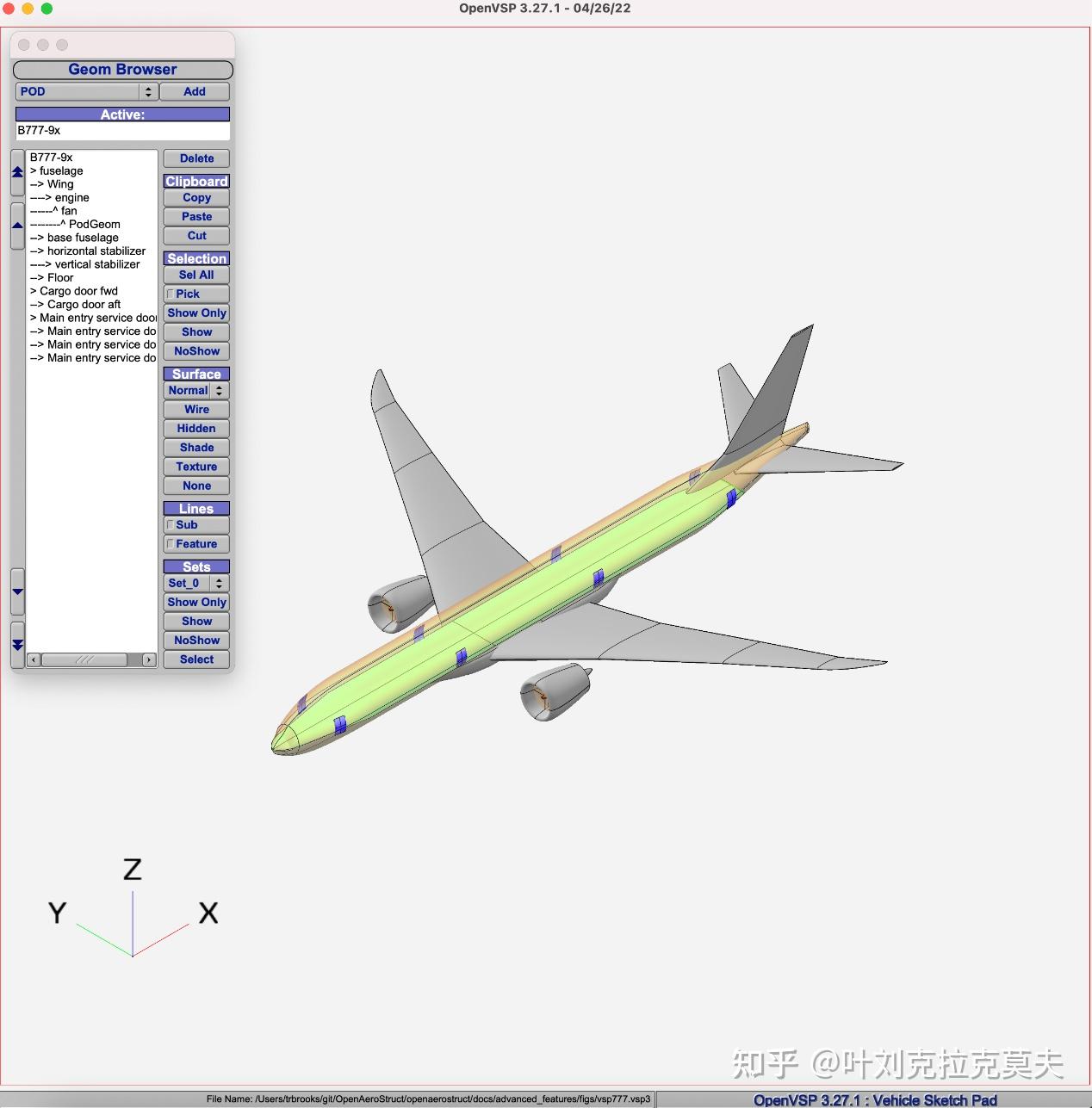 开源科学工程技术软件介绍46 – 飞行器三维建模工具OpenVSP - 知乎