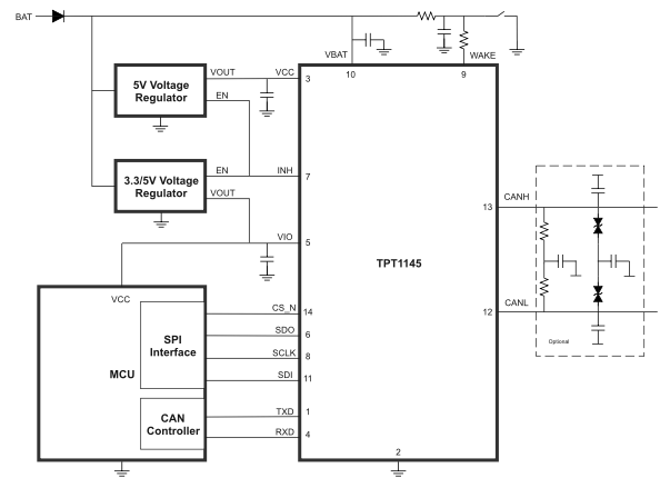 国内首家！思瑞浦推出支持特定帧唤醒功能的CAN收发器 - TPT1145xQ系列 - 知乎