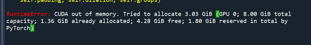 遇到 RuntimeError: CUDA error: out of memory 解决办法 - 知乎