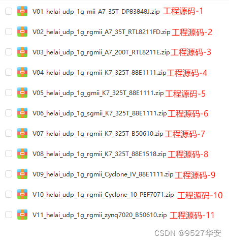 FPGA高端项目：纯verilog的 UDP 协议栈，提供11套工程源码和技术支持 - 知乎