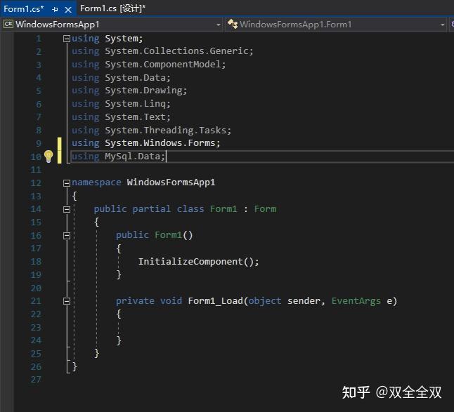 visual studio2019使用MySQL.data的引用 - 知乎