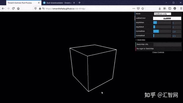 Three.js下载查看sketchfab模型 - 知乎