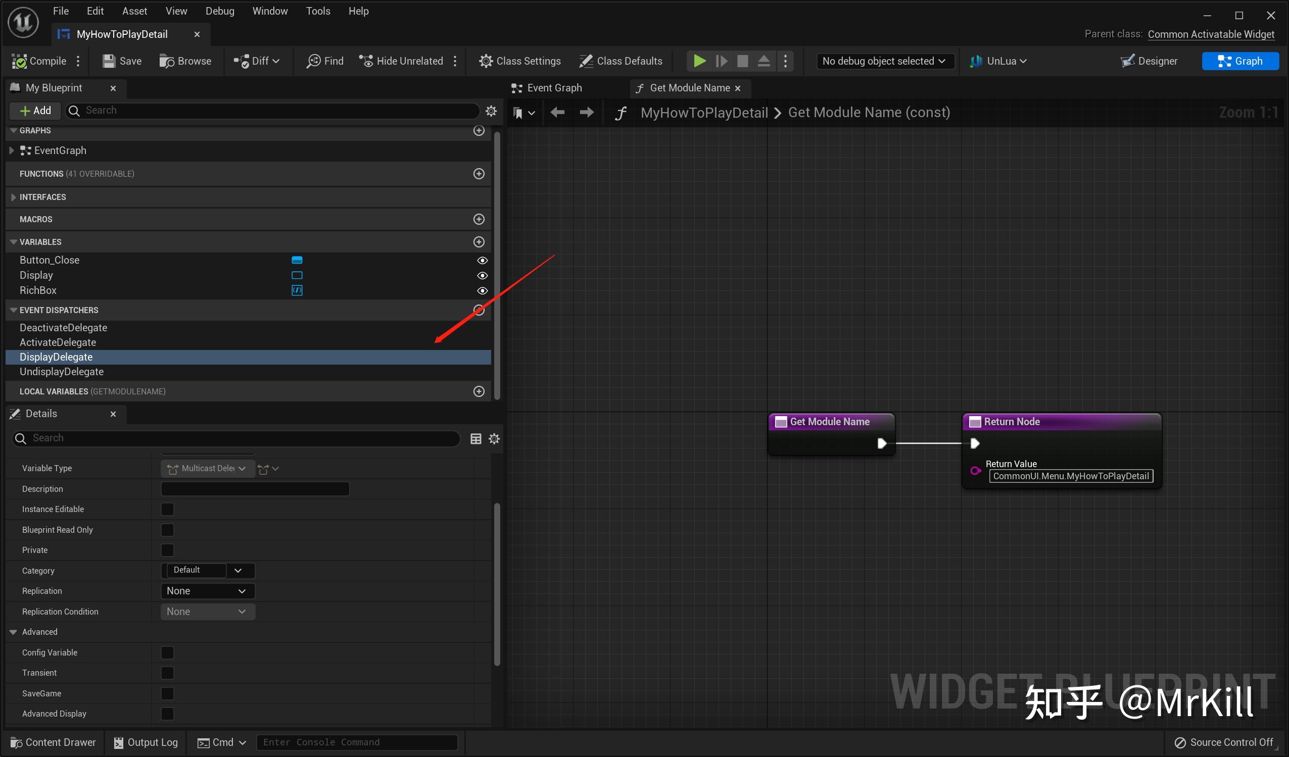 游戏引擎应用-Unreal Engine的UnLua插件与UMG&CommonUI - 知乎