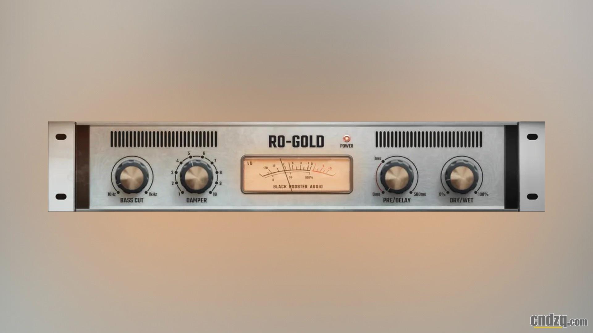 Black Rooster Audio推出的RO-GOLD复古板式混响插件 - 知乎