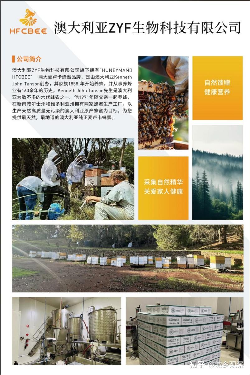澳大利亚ZYF生物科技携明星蜂蜜品牌闪耀第二届中国（杭州）食品电商博览会 - 知乎