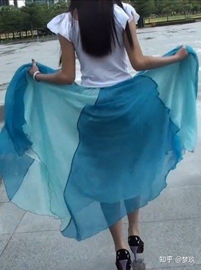 如何解决穿长裙的 小烦恼”（超详细）（爱穿大摆长裙的女生进） 知乎