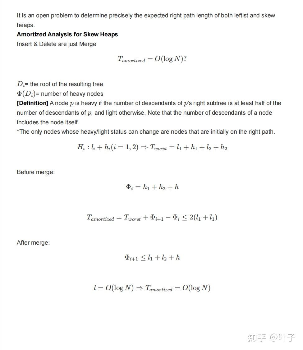 ADS笔记（4）Leftist Heaps and Skew Heaps - 知乎