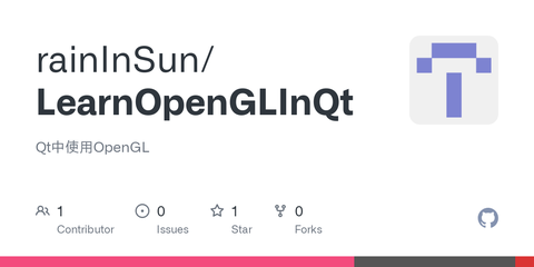 Learn OpenGL In Qt之系列简介 - 知乎