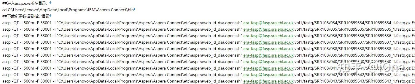 Win OS中使用Aspera Connect下载SRA/GEO数据 - 知乎