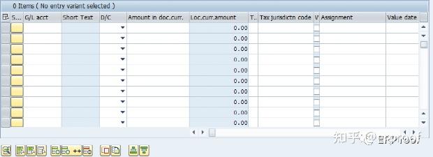 SAP FI课程 3.5 FB50事务代码详解 - 知乎