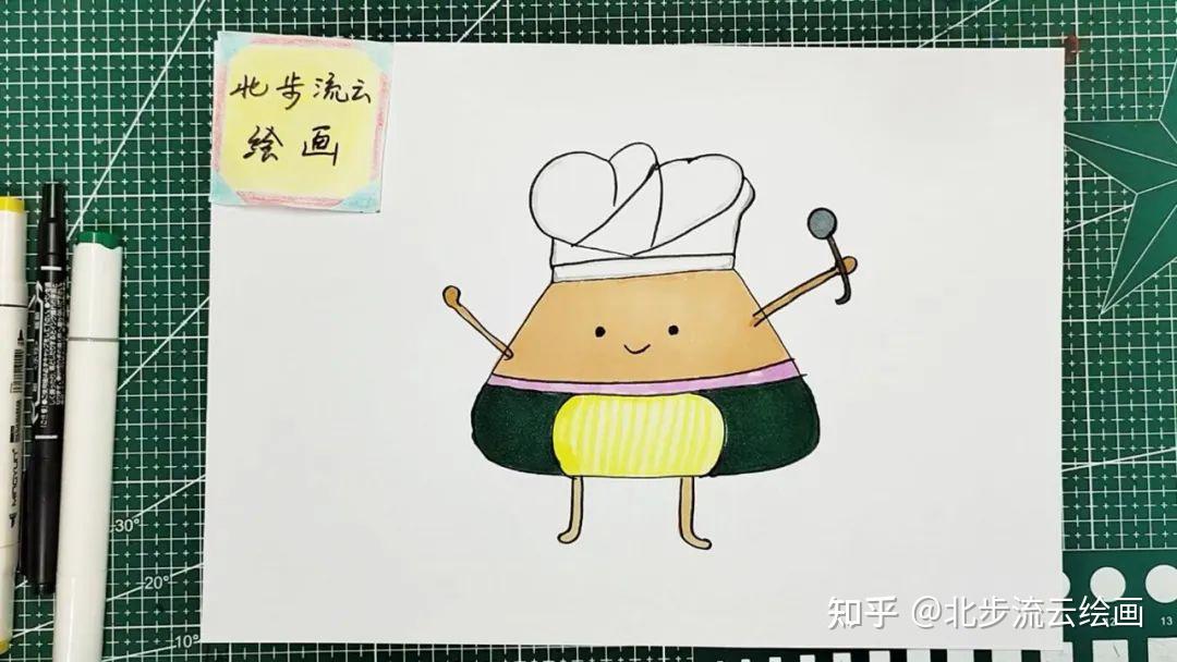 端午节儿童简笔画范例图，培养孩子的绘画兴趣和绘画技巧 - 知乎