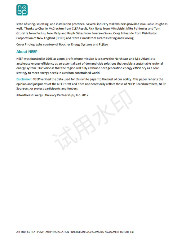 寒冷气候下住宅和小型商业空气源热泵（ASHP）安装实践的评估 - 知乎