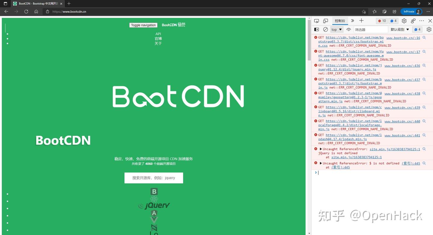 jsdelivr cdn报错无法访问 - 知乎