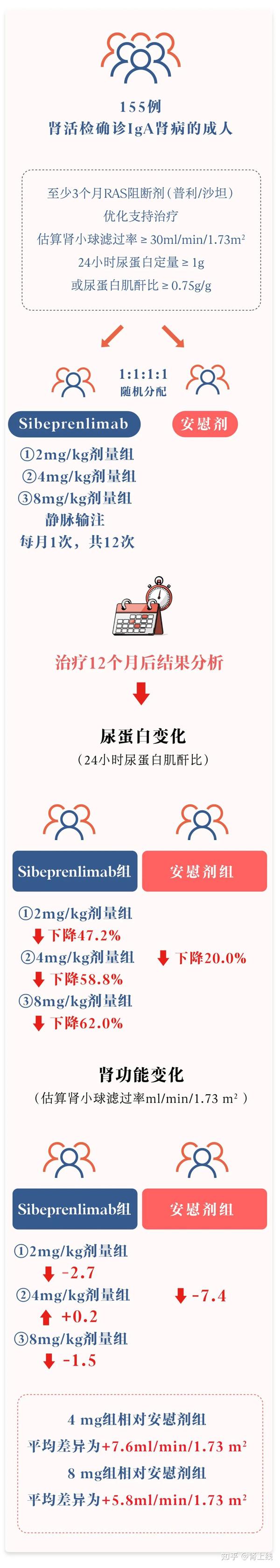 重磅：Sibeprenlimab治疗IgA肾病，II期临床试验结果太棒了！III期临床已启动 - 知乎