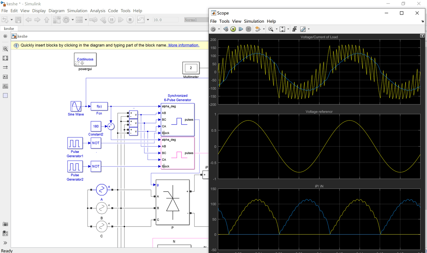 MATLAB打开mdl文件报错「The diagram ... powergui block. 」 - 知乎