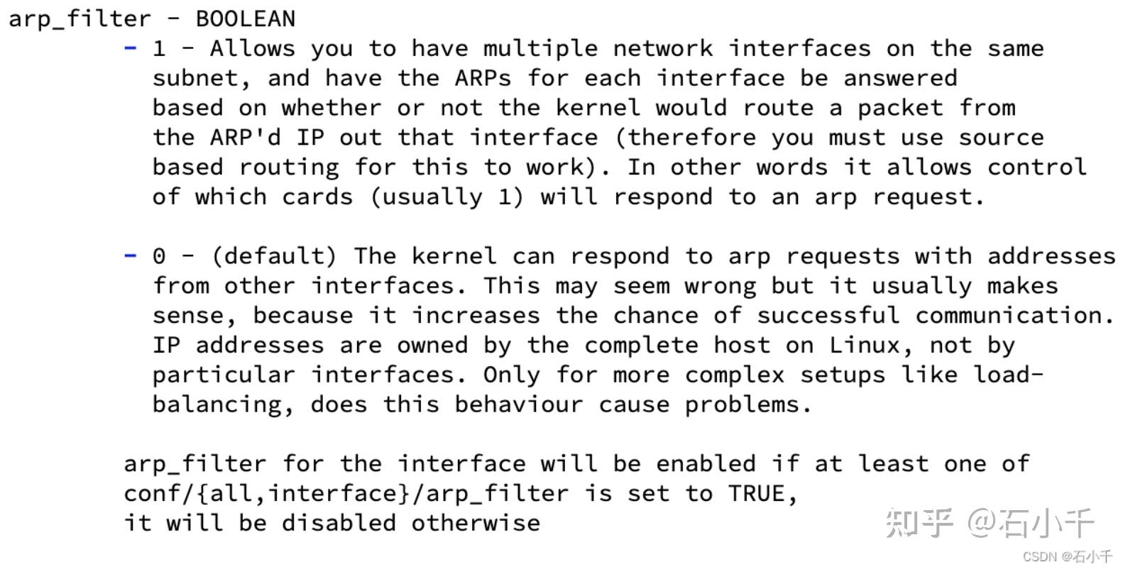 Linux rp_filter、arp_filter、arp_ignore、arp_announce参数说明 - 知乎