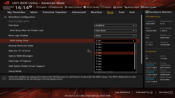 华硕主板如何调整 Boot Logo 显示？ - 知乎