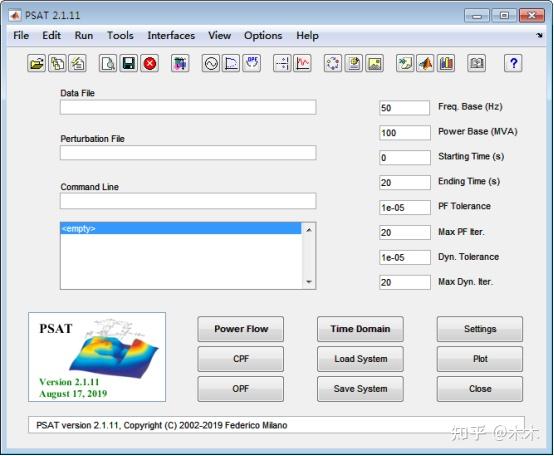 MATLAB/psat安装教程及2机5节点模型搭建 - 知乎