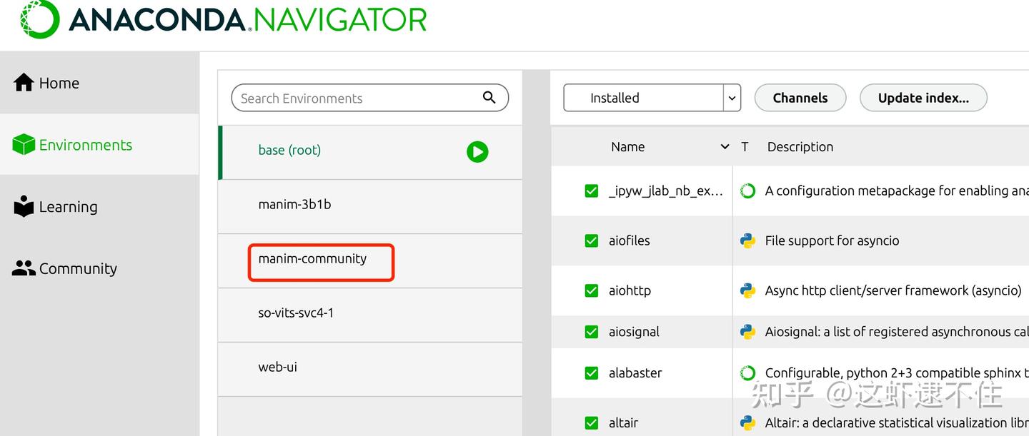 manim使用——manim社区版安装 - 知乎